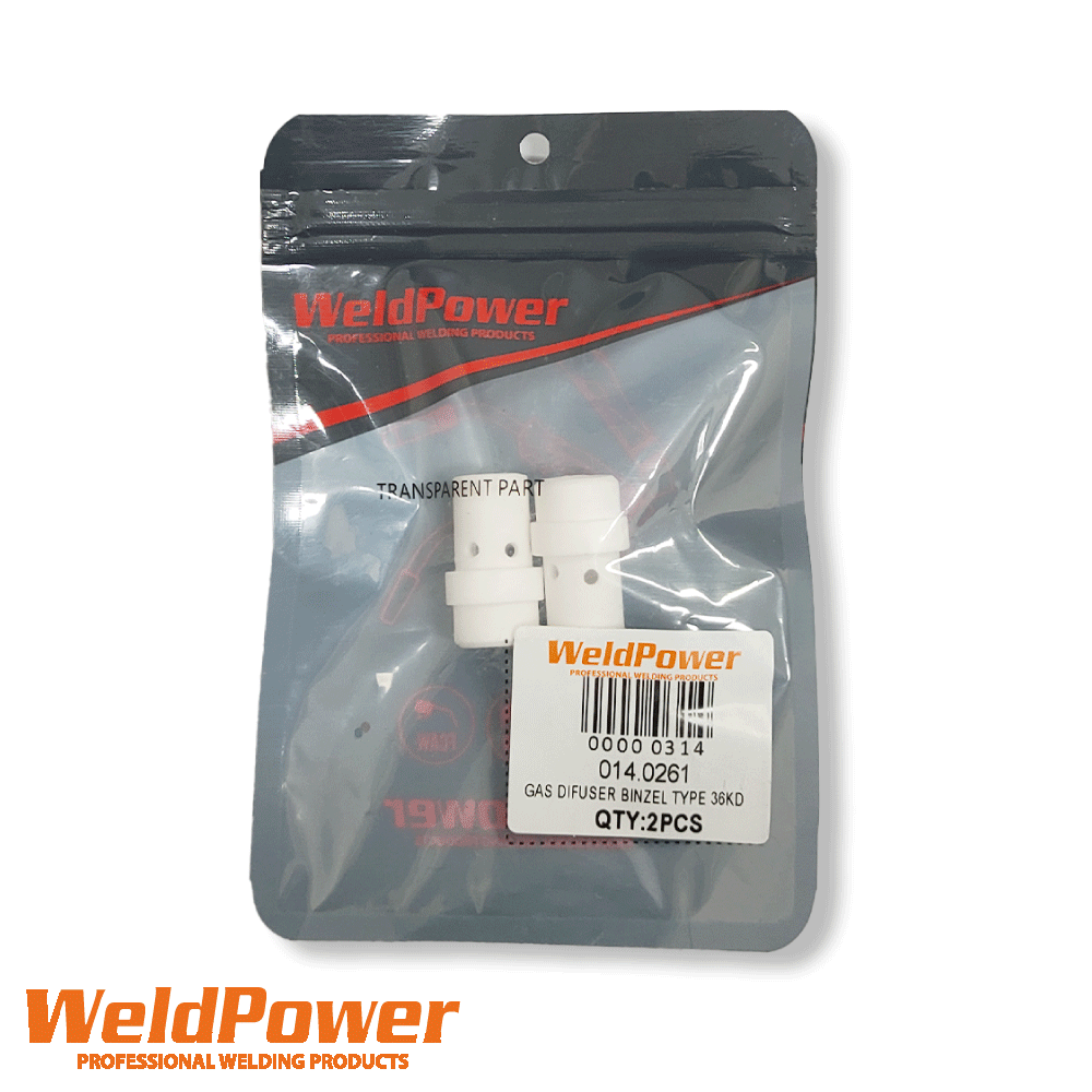Difusor de gas tipo Binzel 36KD- Weldpower - Soldametal