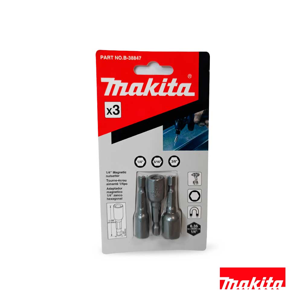 Dados Magneticos para Autoperforante B-38847 – Makita – Soldametal